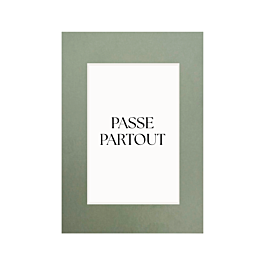 Passepartout, Misty grey|RammeShoppen